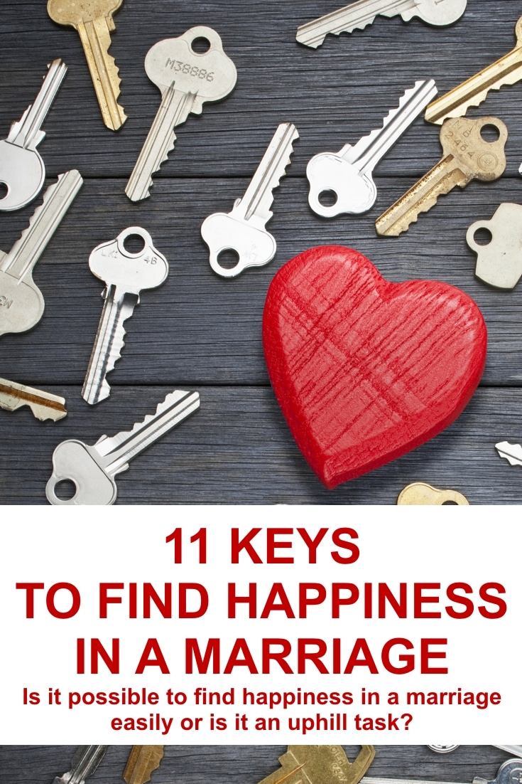 11 Keys to Find Happiness in a Marriage