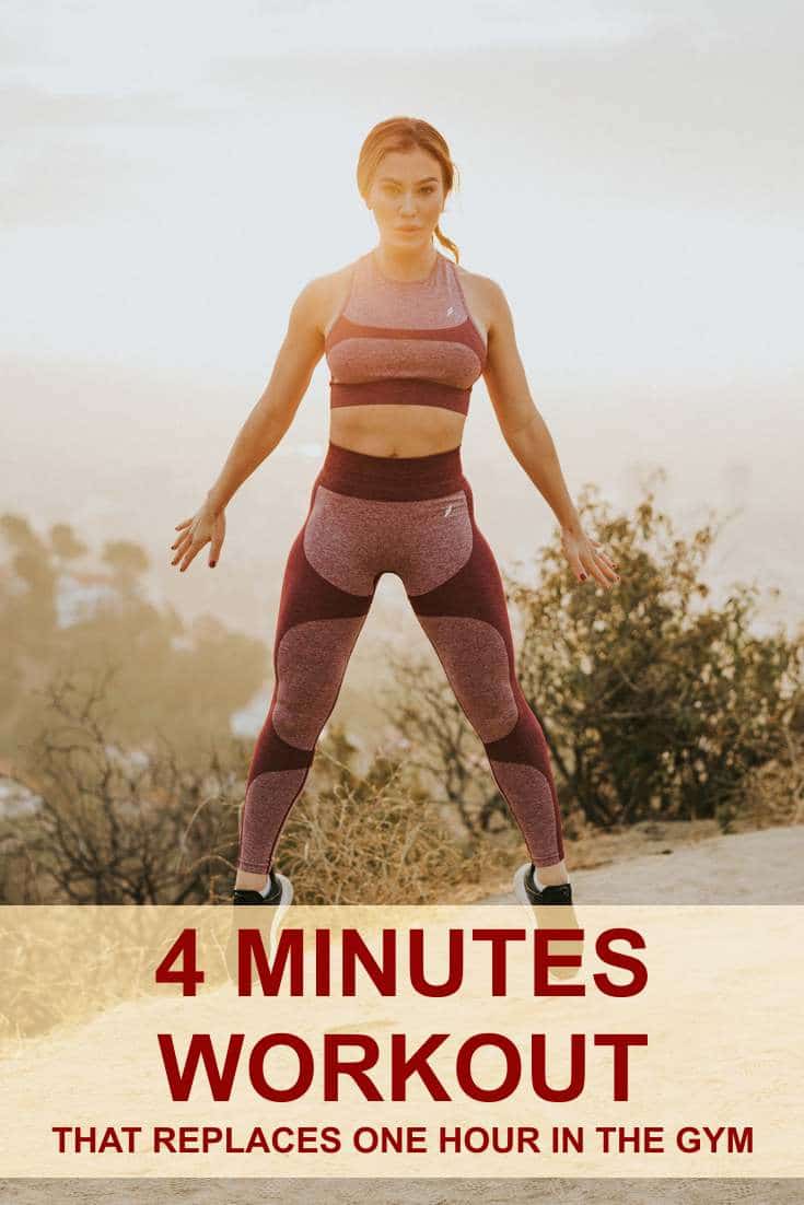 4 Minute Workout That Replaces 1 Hour In The Gym