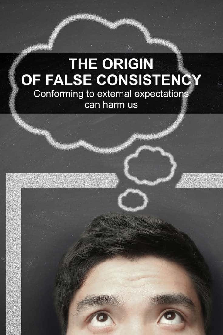 The Origin of False Consistency