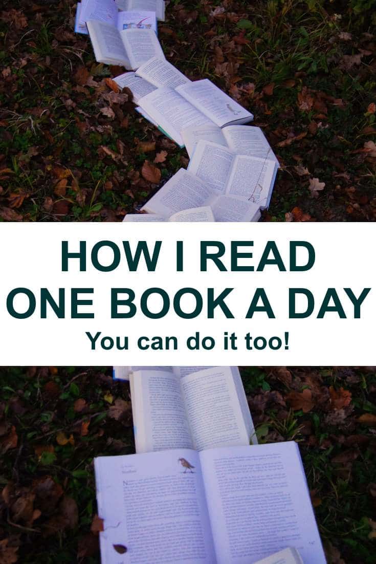 How I Read One Book a Day