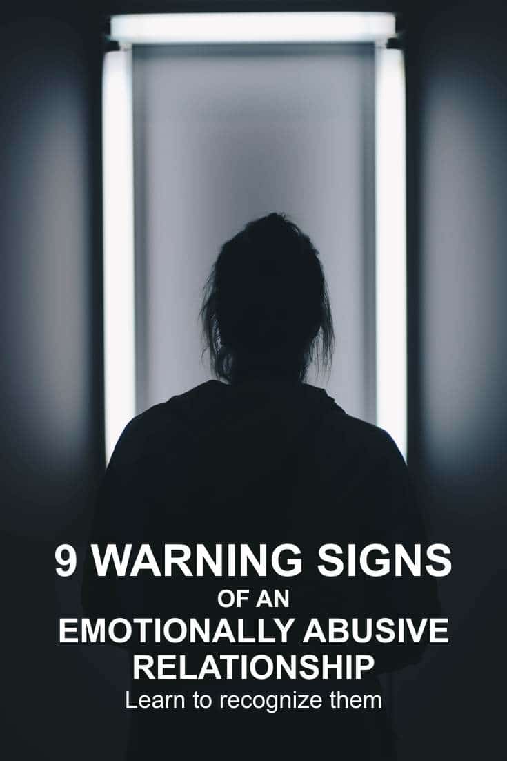 9 Early Warning Signs of an Emotionally Abusive Relationship
